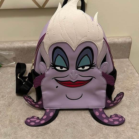 Disney | Bags | Disney Loungefly Little Mermaid Ursula Mini Backpack ...